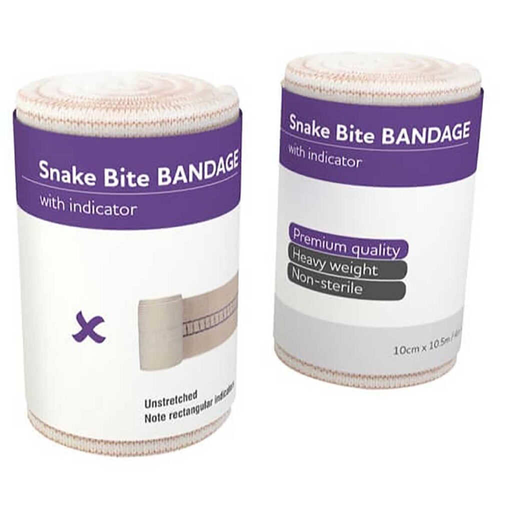 Snake & Spider bite Bandage, with Tension Indicators (2 pack ...